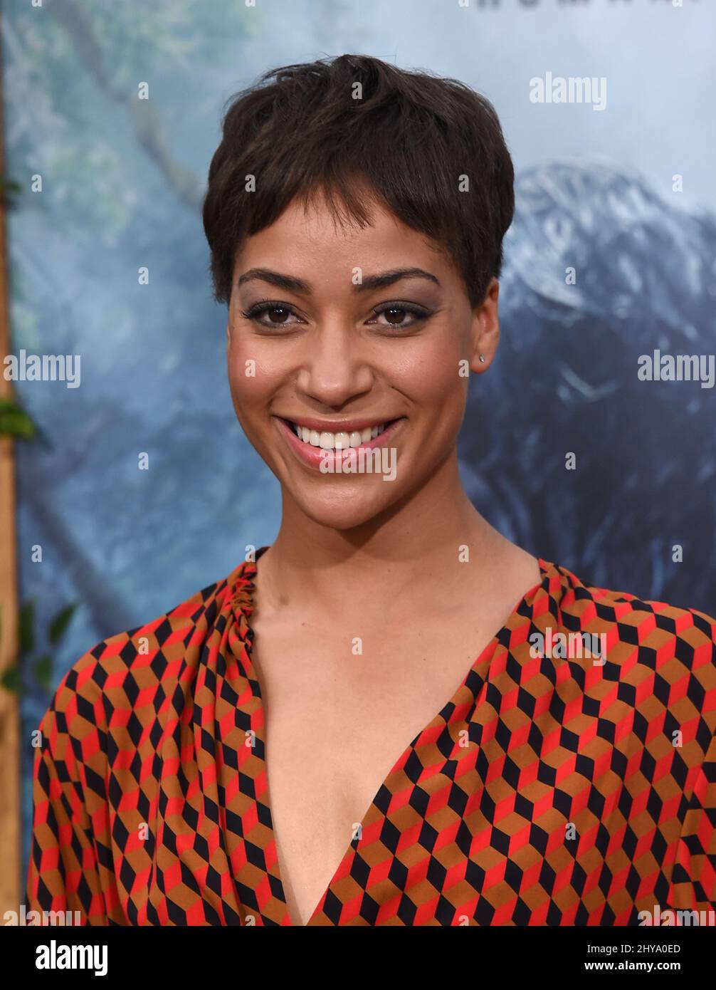 Cush Jumbo attending the world premiere of The Legend Of Tarzan held at ...