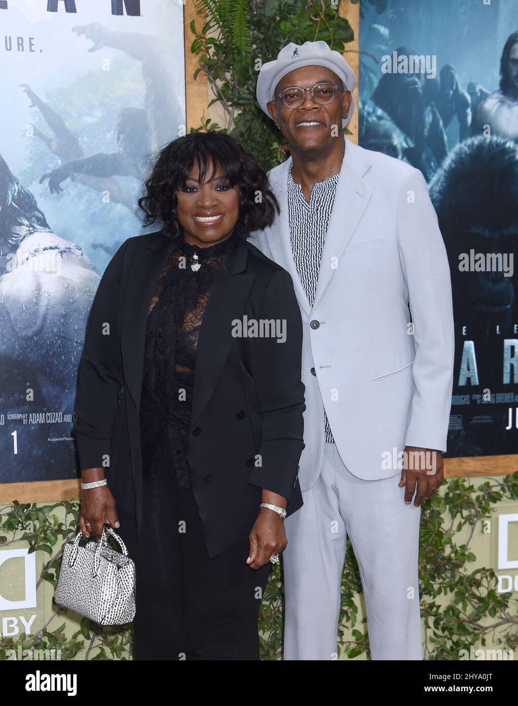 LaTanya Richardson and Samuel L. Jackson attending the world premiere ...