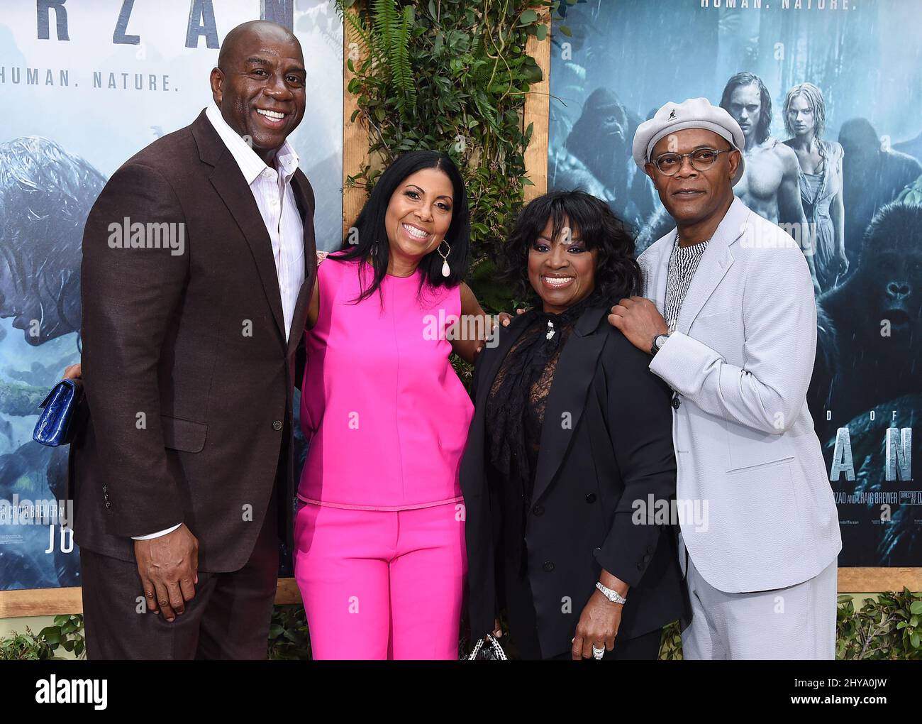 Magic Johnson, Cookie Kelly, LaTanya Richardson & Samuel L. Jack ...