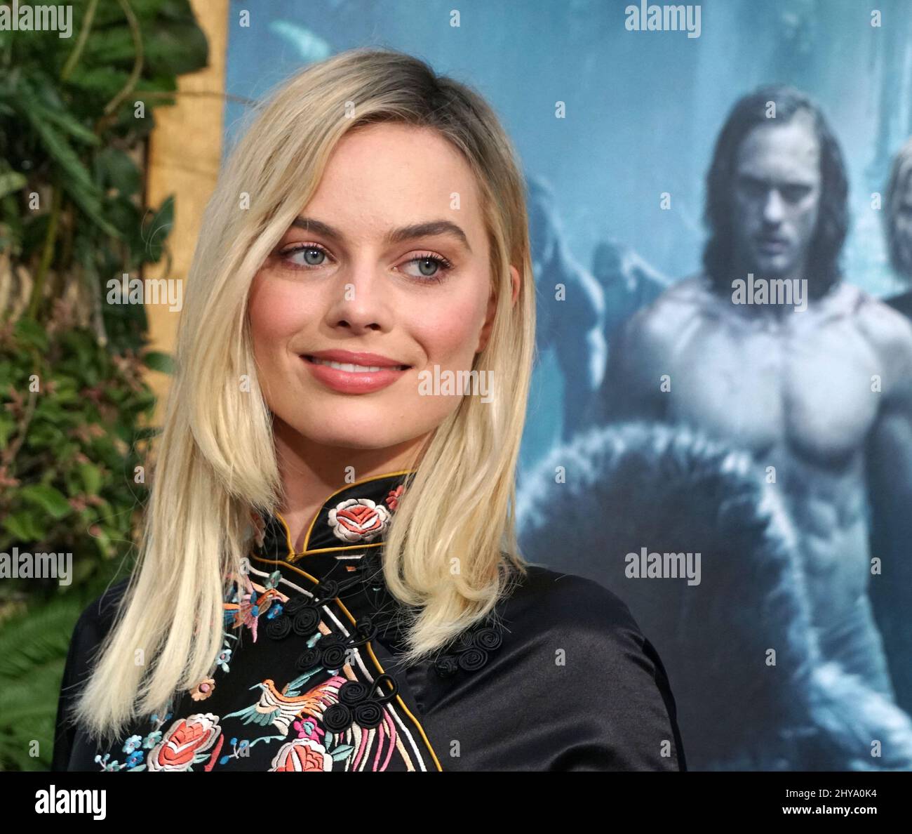Margot Robbie attending the world premiere of The Legend Of Tarzan held ...