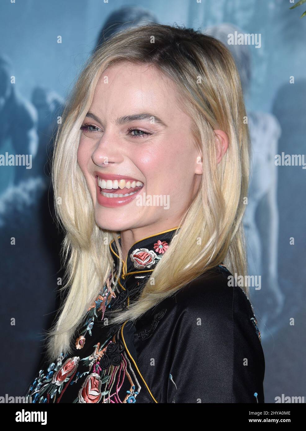 Margot Robbie attending the world premiere of The Legend Of Tarzan held ...