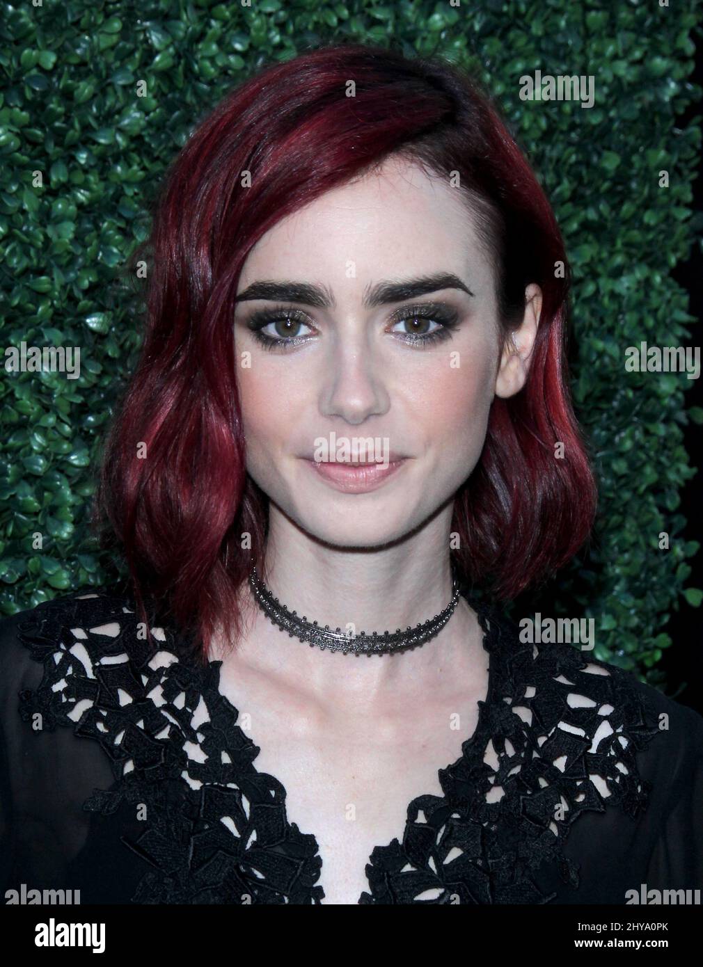 Lily Collins arriving for Sony Pictures Television Social Soiree ...