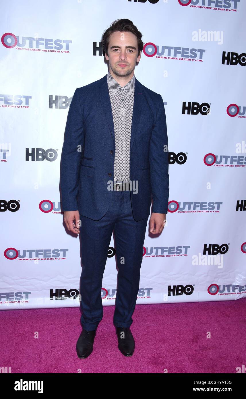 Vincent Piazza attending 'The Interventions' 2016 Outfest Los Angeles ...