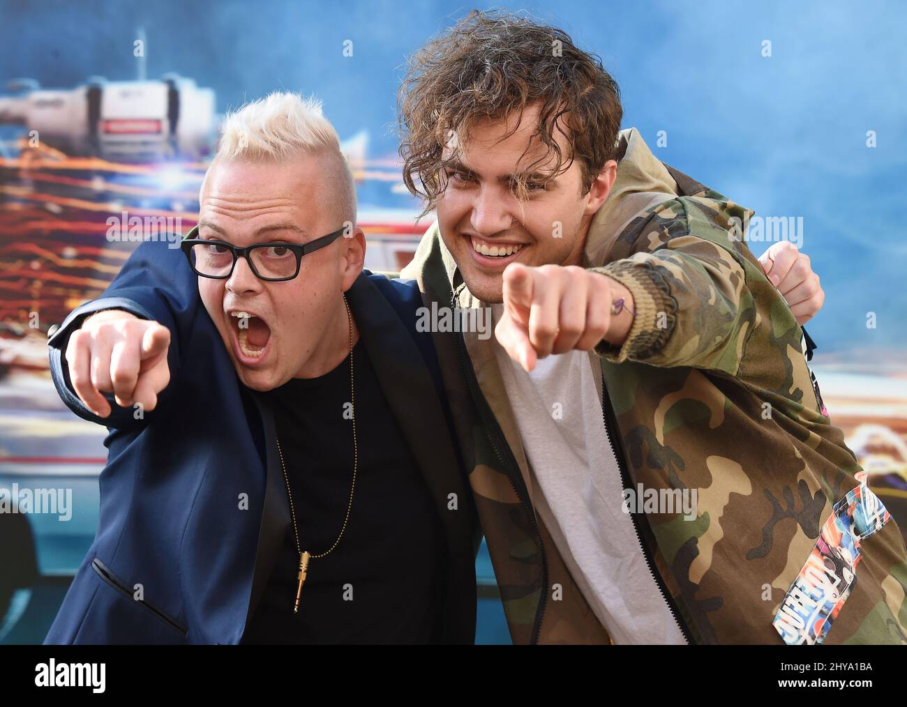 Sean Waugaman & Kevin Ray attending the 'Ghostbusters' Los Angeles ...