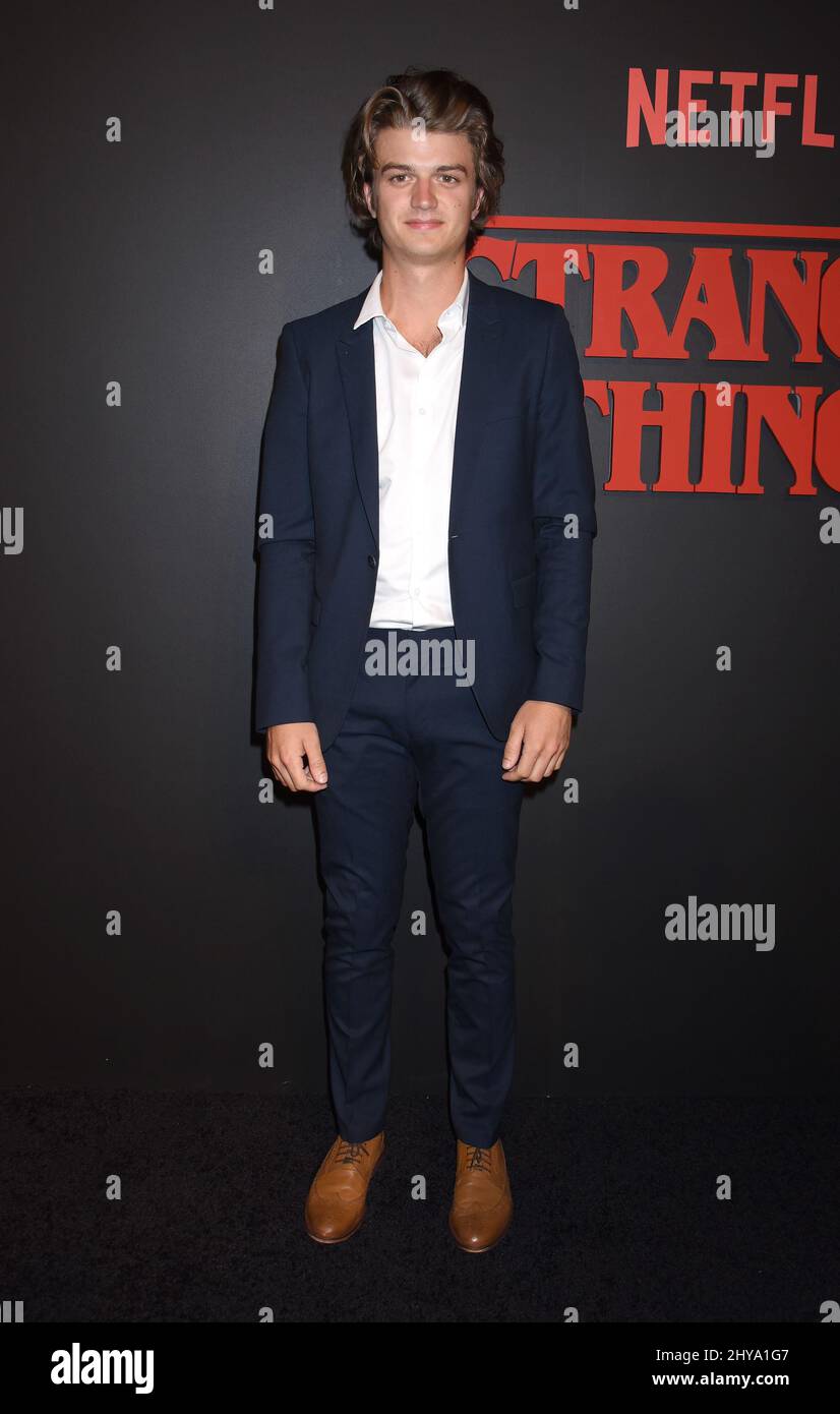 Joe Kerry attending the season premiere of Netflix's Stranger Things in Los Angeles, California ...