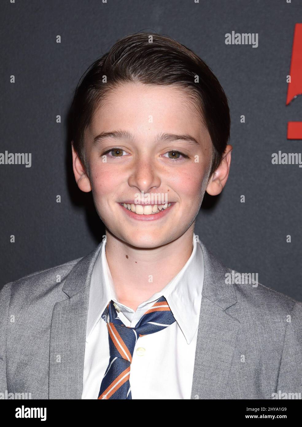 Noah Schnapp attending the season premiere of Netflix's Stranger Things ...