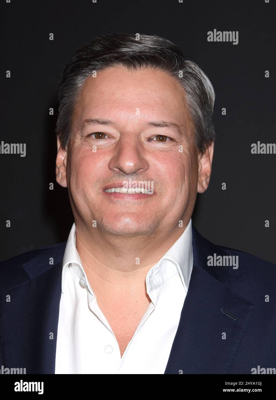 Ted Sarandos attending the season premiere of Netflix's Stranger Things ...