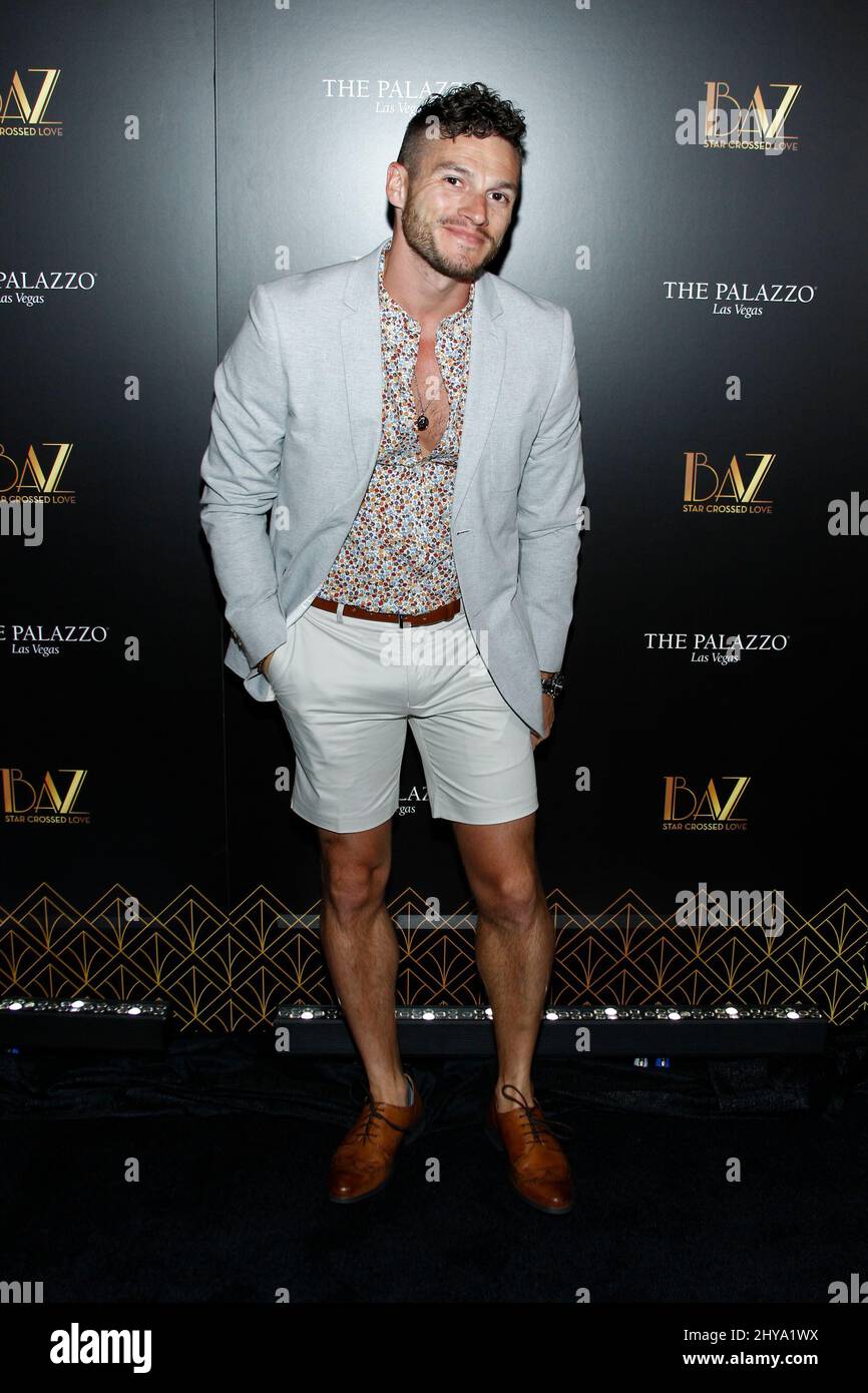 Jesse Vargas attending the BAZ - Star Crossed Love Opening Celebration, The Palazzo Theatre, The ...
