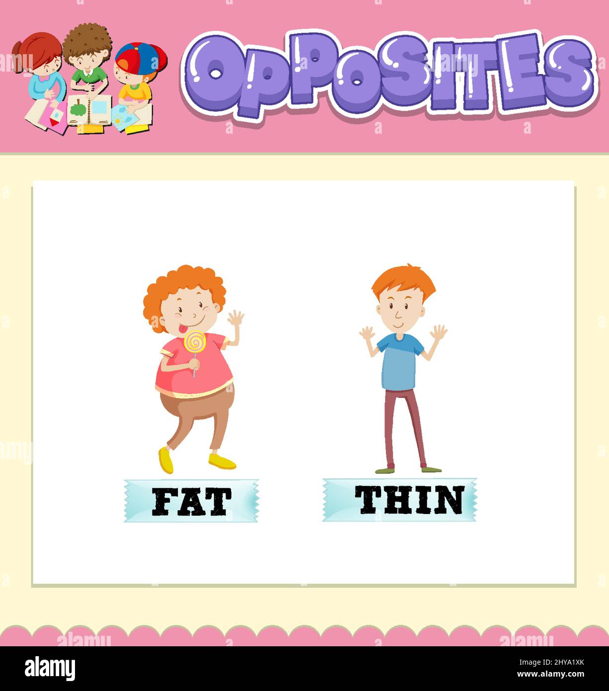 Obese school Stock Vector Images - Alamy