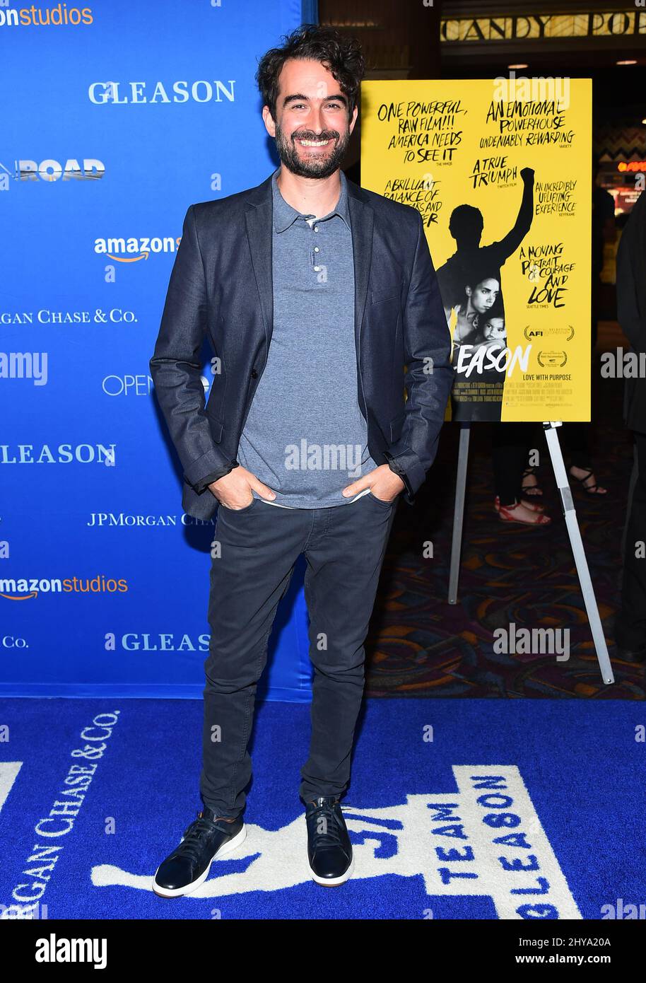Jay Duplass attending the "Gleason" Los Angeles Premiere held at the ...