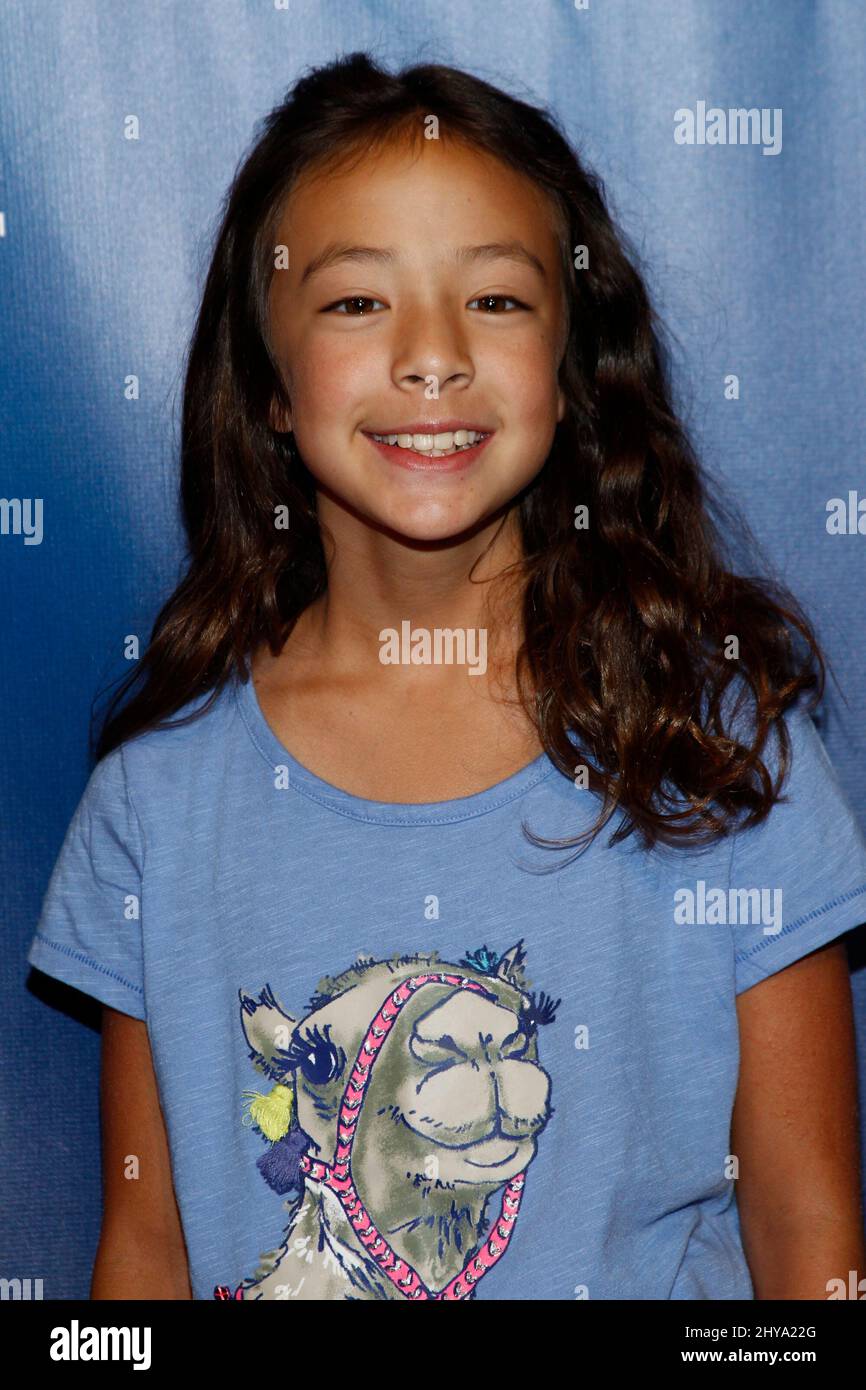 Aubrey Anderson-Emmons attending The Beatles LOVE 10th Anniversary ...