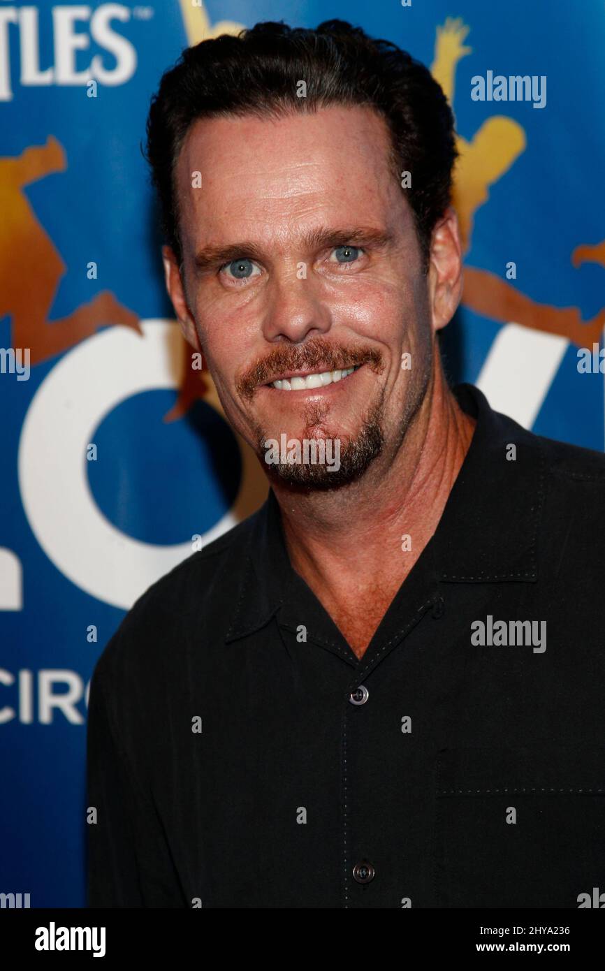 Kevin Dillon attending The Beatles LOVE 10th Anniversary Celebration in ...