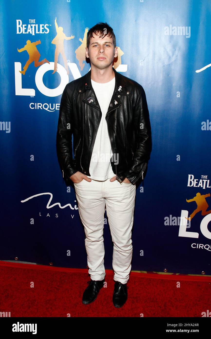 Mark Foster of Foster the People attending The Beatles LOVE 10th ...