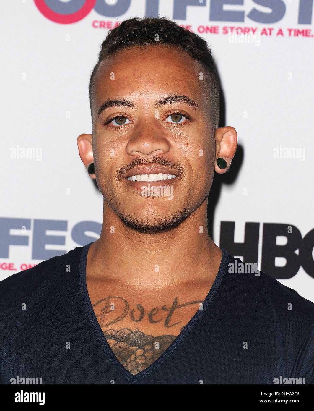 Shane Ortega attending the 2016 Outfest Los Angeles LGBT Film Festival ...