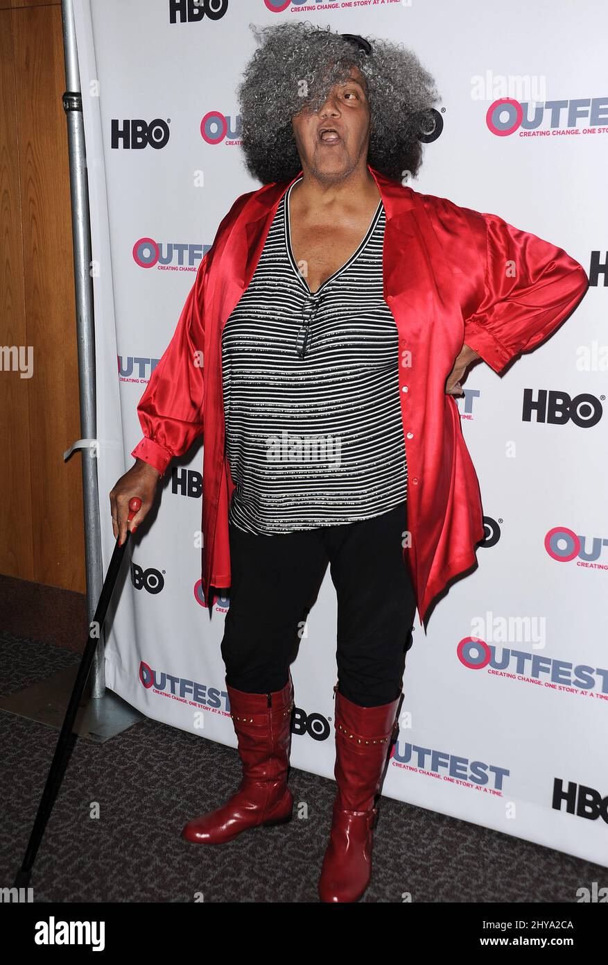 Miss Major attending the 2016 Outfest Los Angeles LGBT Film Festival ...