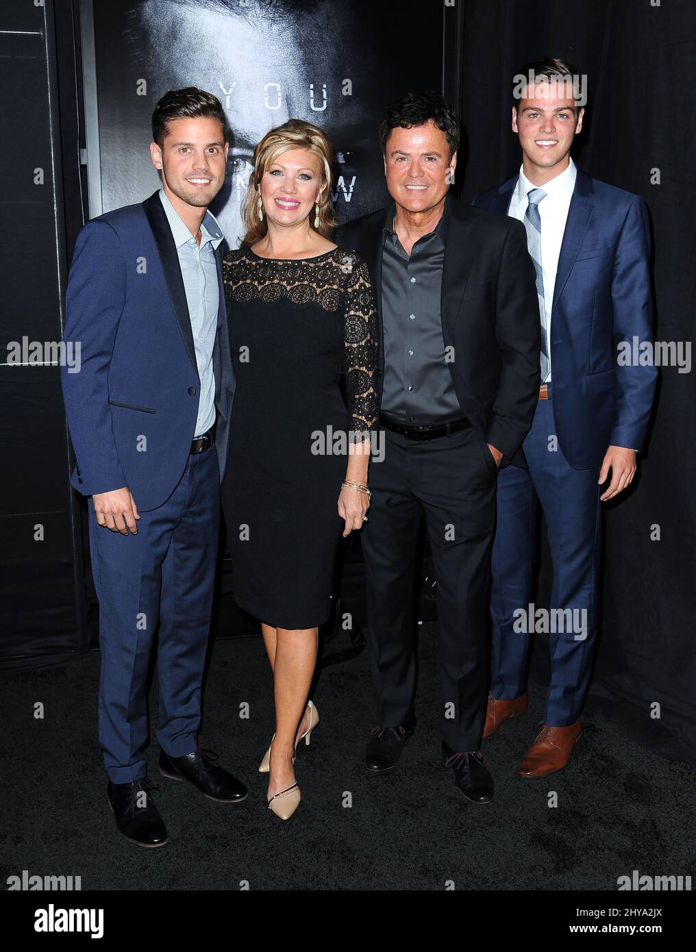 Christopher Osmond, Debbie Osmond, Donny Osmond and Joshua Osmond ...