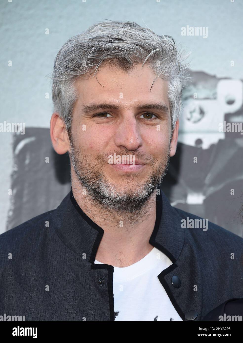Max Joseph attending the Los Angeles premiere of 'Lights Out' Stock ...