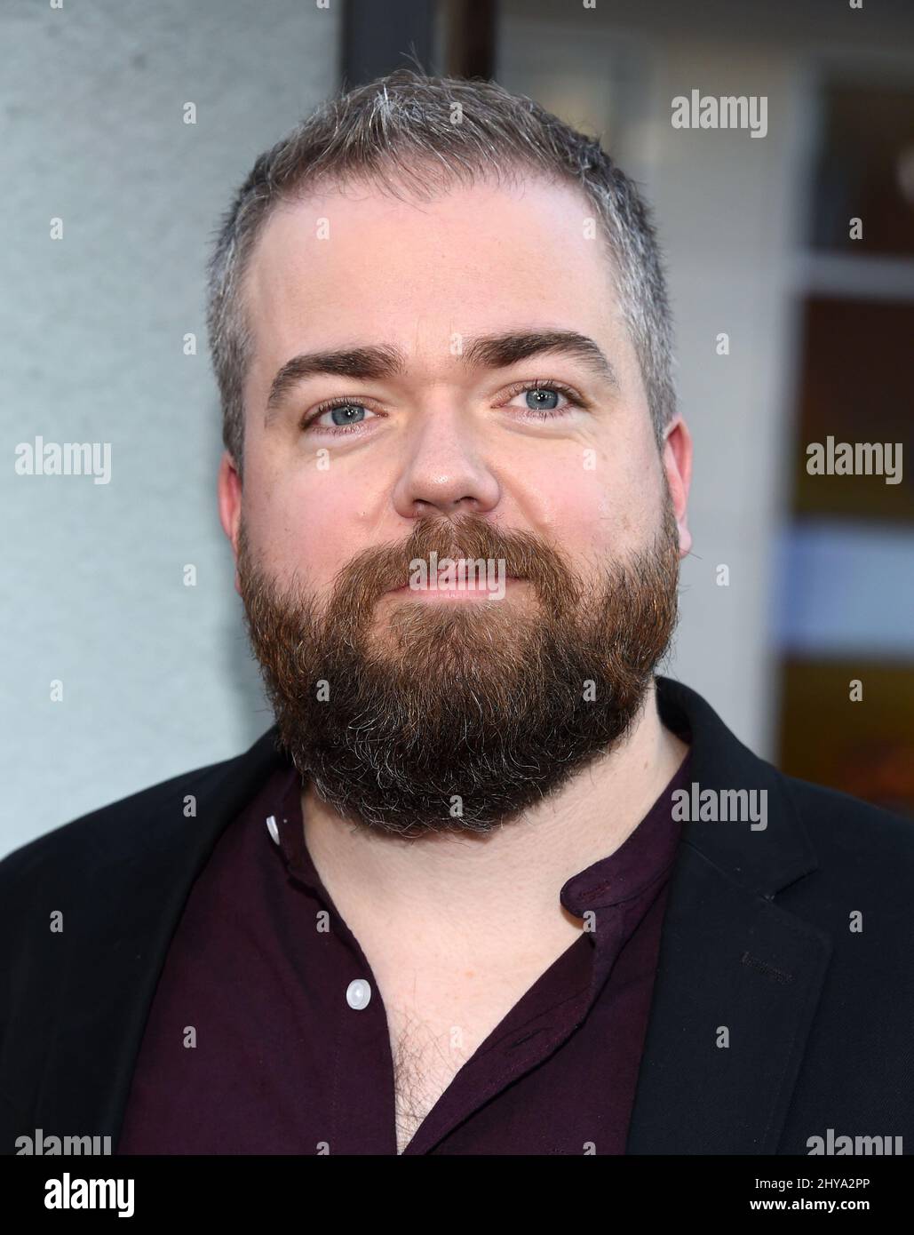 David Sandberg attending the Los Angeles premiere of 'Lights Out' Stock ...