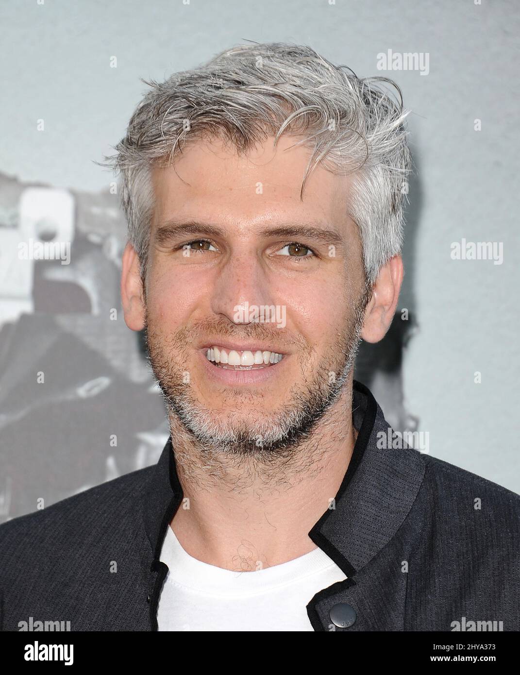 Max Joseph attending the Los Angeles premiere of 'Lights Out' Stock ...