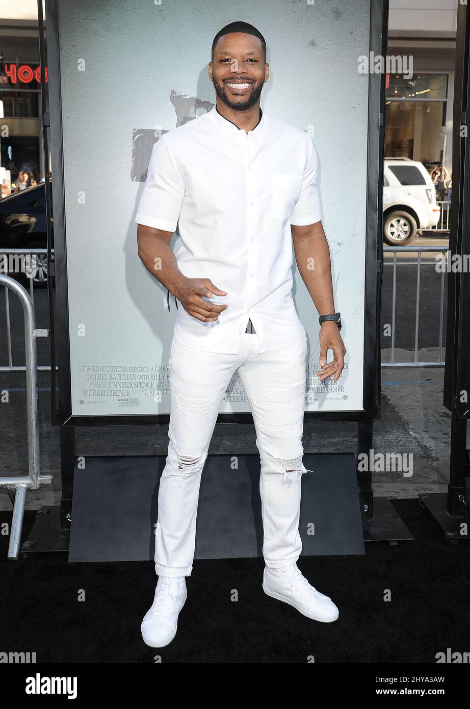 Kerry Rhodes attending the Los Angeles premiere of 'Lights Out' Stock ...