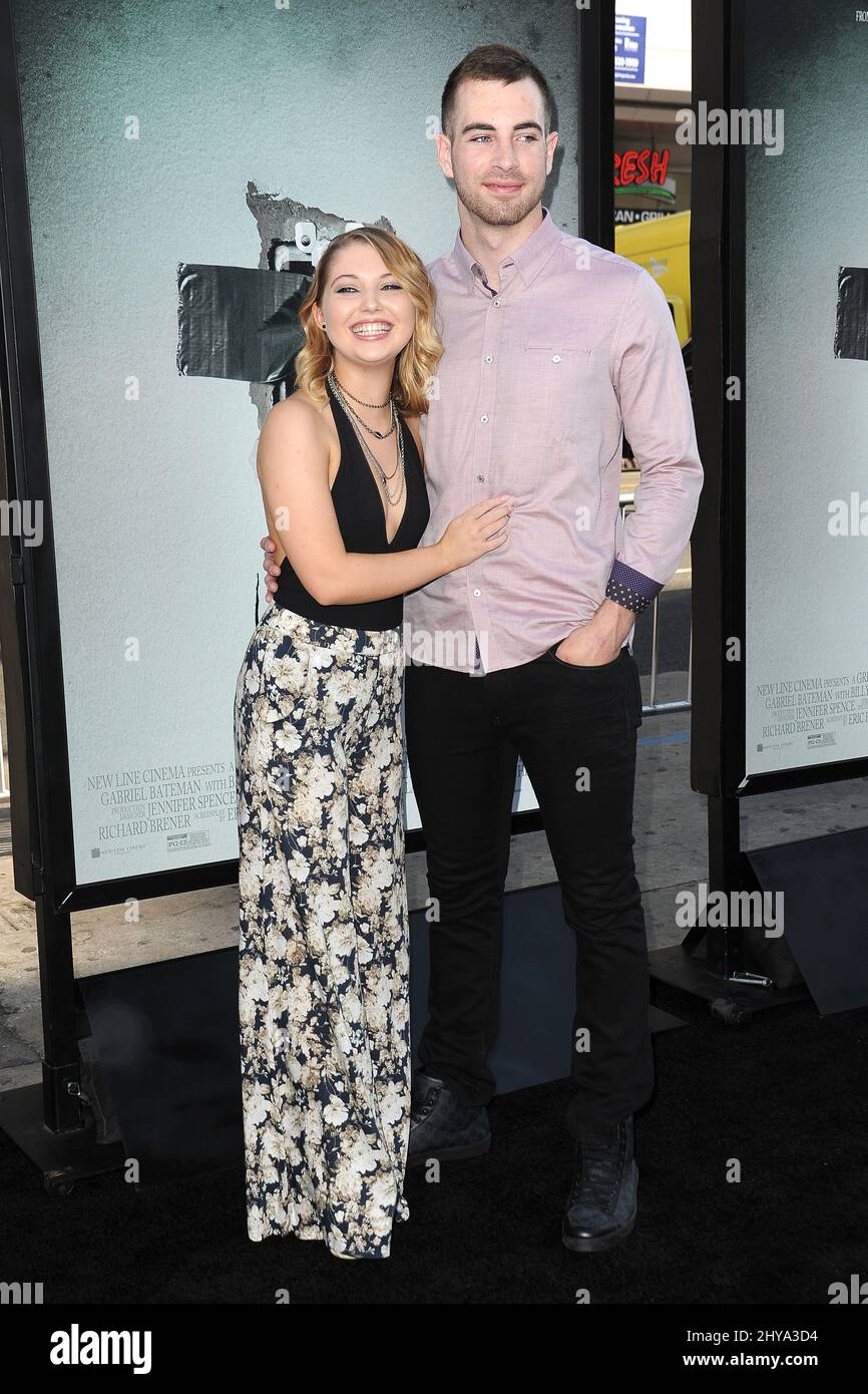 Sammi Hanratty, Lucas Watson attending the Los Angeles premiere of ...