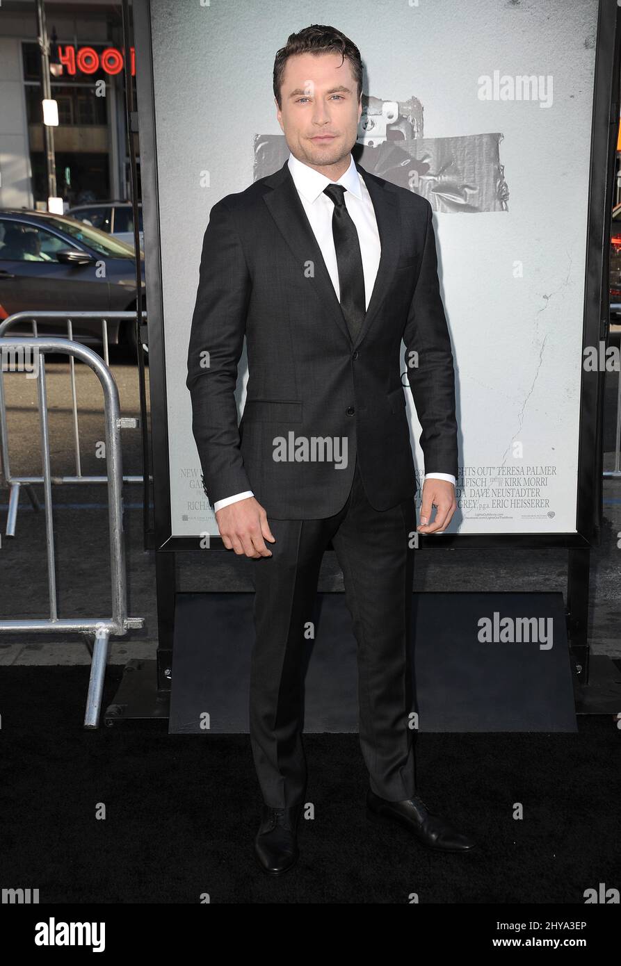 Kevin Ryan attending the Los Angeles premiere of 'Lights Out' Stock ...