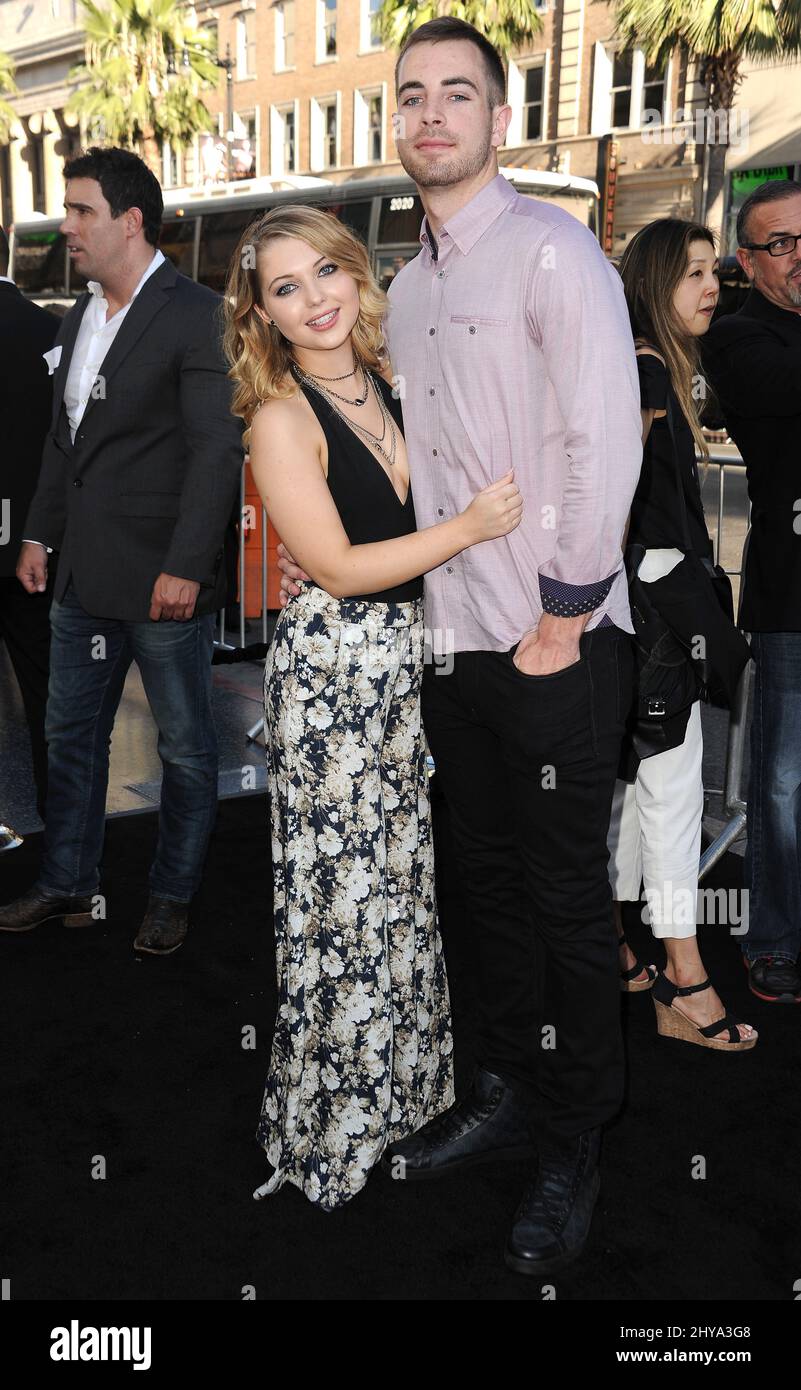 Sammi Hanratty, Lucas Watson attending the Los Angeles premiere of ...