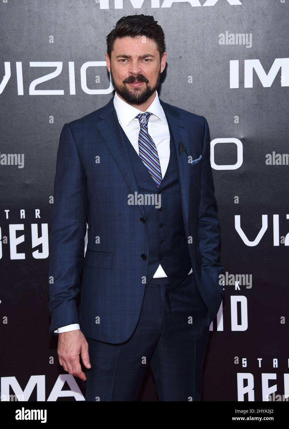Karl Urban attending the world premiere of "Star Trek Beyond' in San ...
