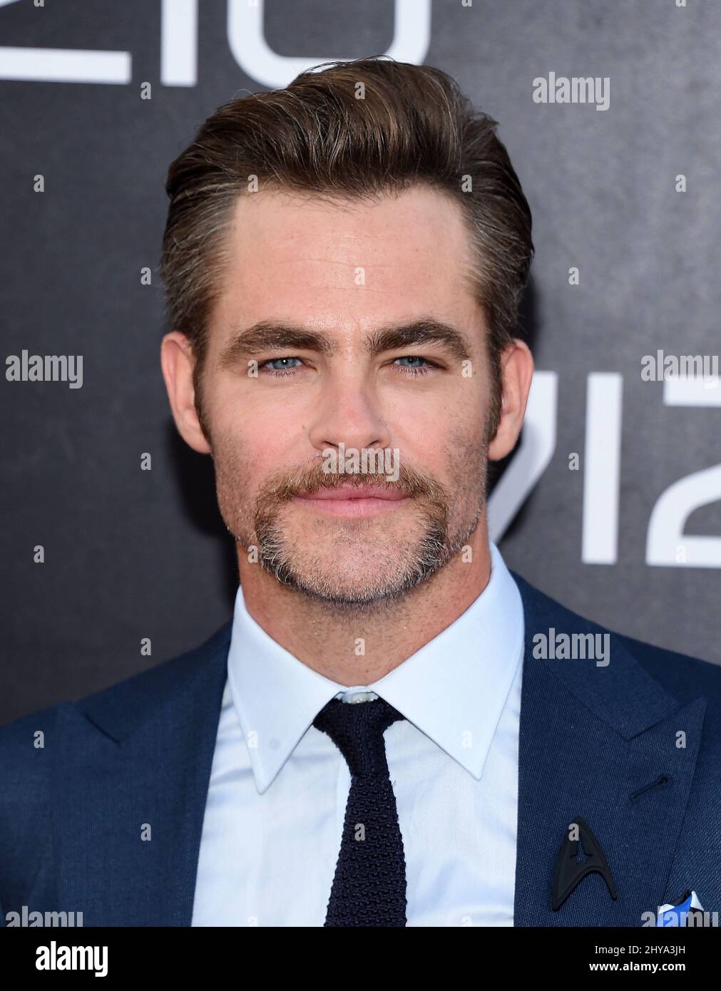 Chris Pine attending the world premiere of "Star Trek Beyond' in San ...