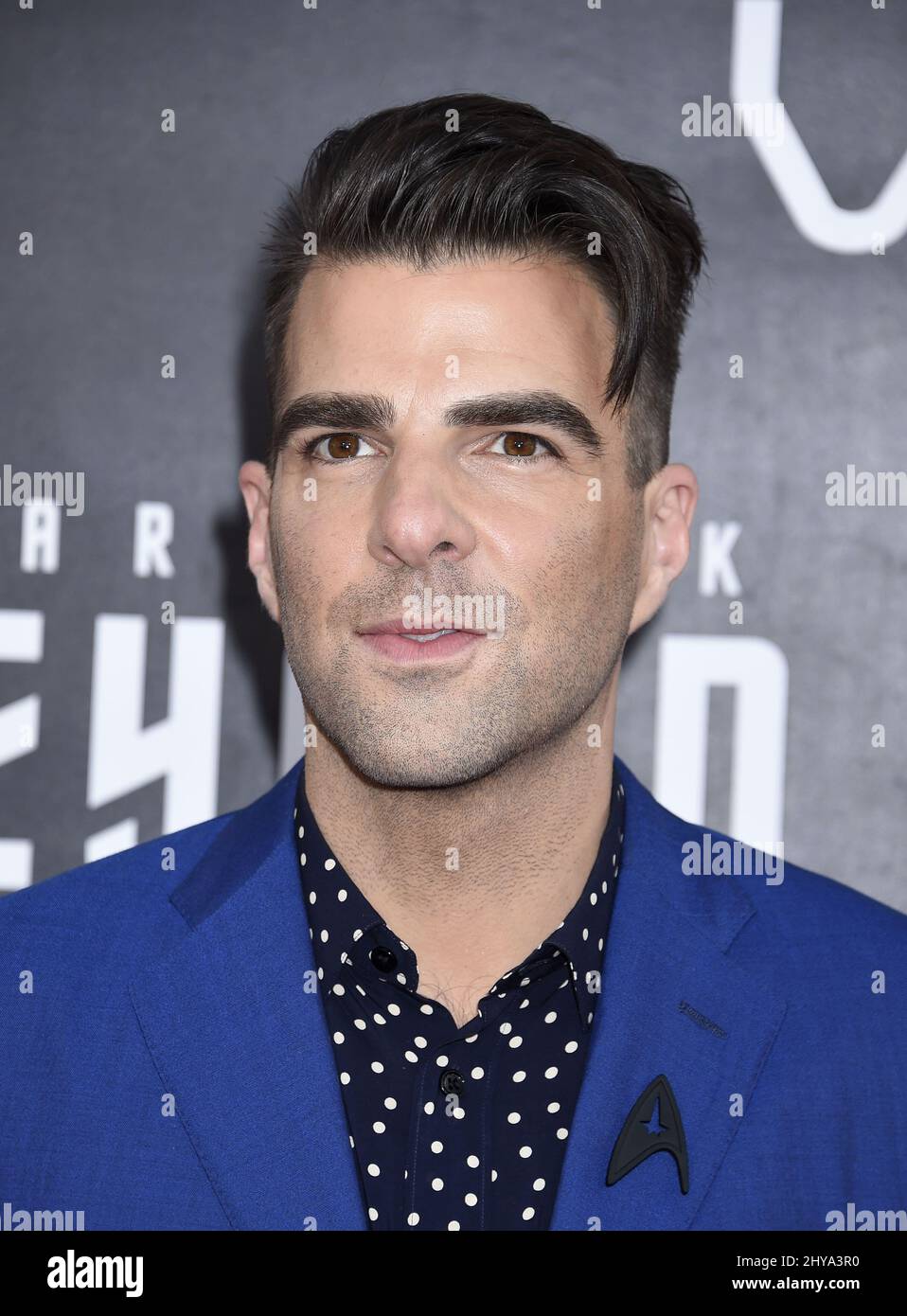 Zachary Quinto attending the world premiere of "Star Trek Beyond' in ...