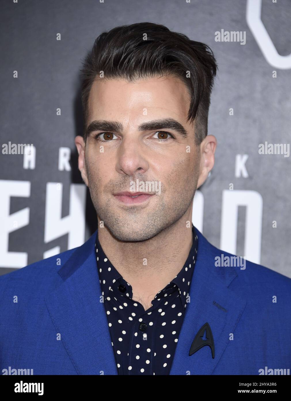 Zachary Quinto attending the world premiere of "Star Trek Beyond' in ...