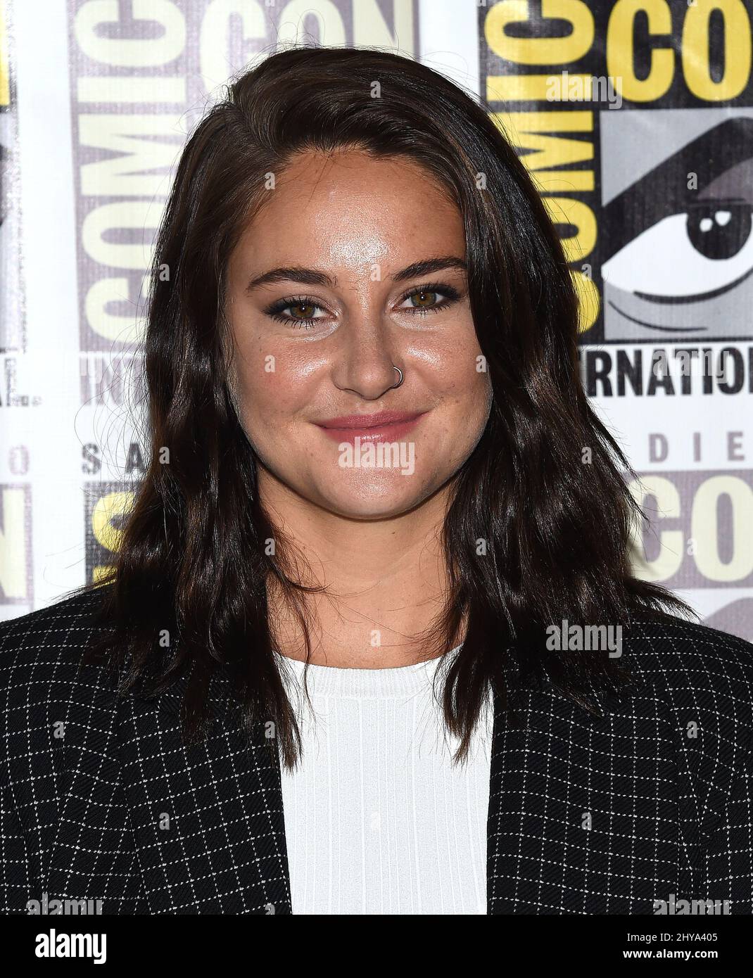 Shailene Woodley attending Open Road's "Snowden"cast attend Comic-Con ...