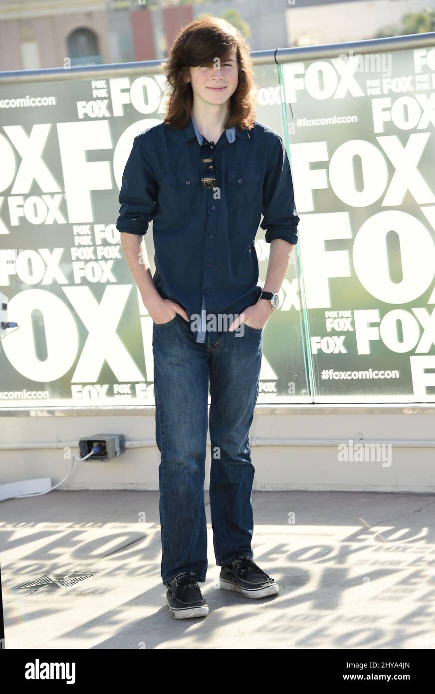 Chandler Riggs of 'The Walking Dead' attending Comic-Con 2016 in San ...