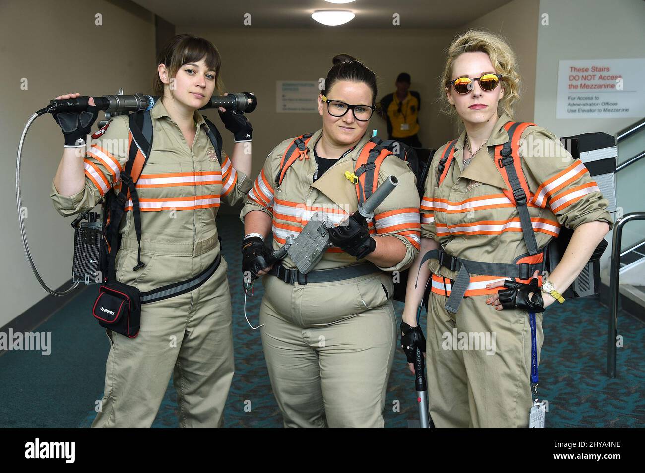 Ghostbusters at Comic-Con 2016 in San Diego Stock Photo - Alamy