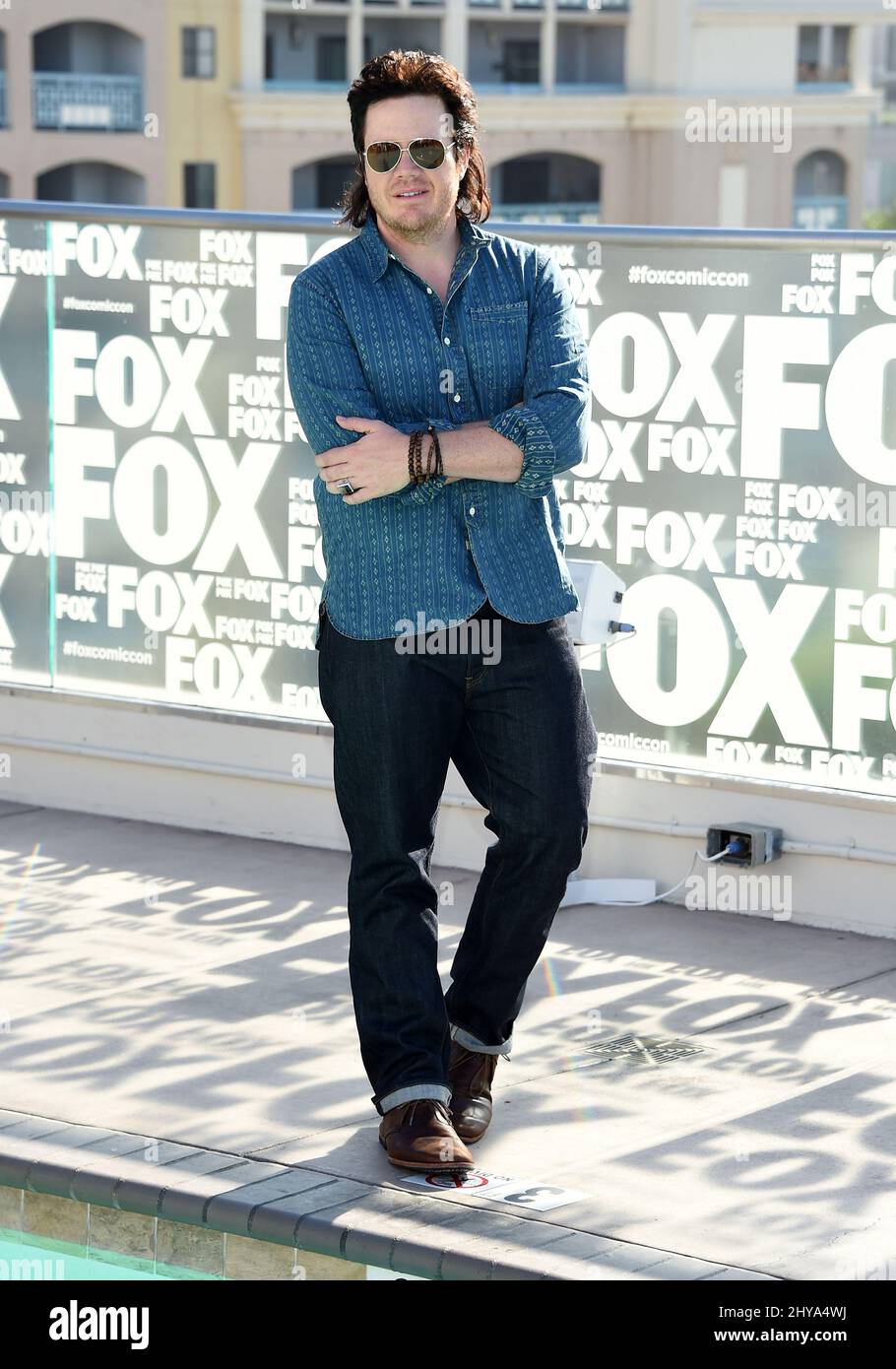 Josh McDermitt attending 'The Walking Dead' cast event at Comic-Con ...