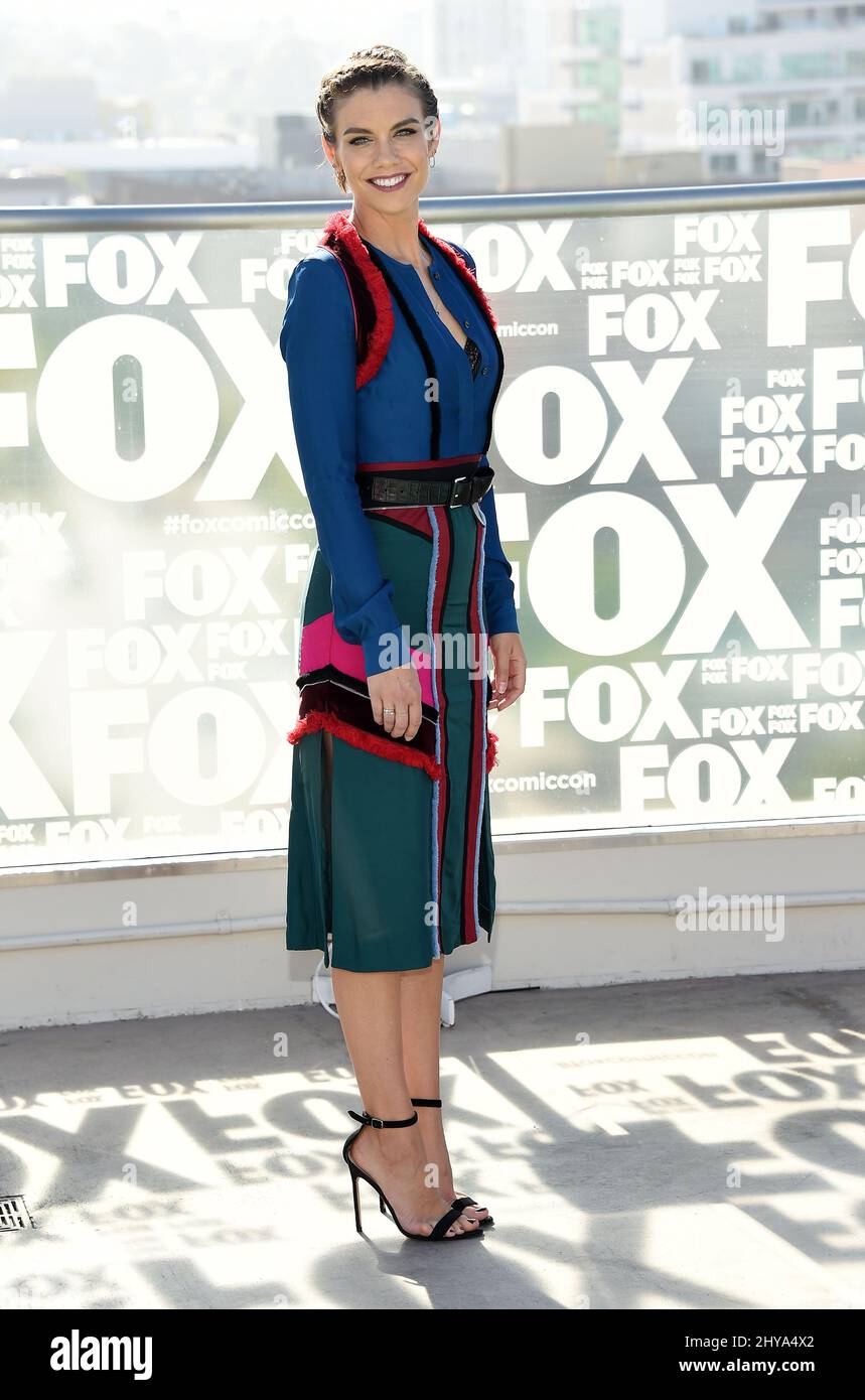 Lauren Cohan attending 'The Walking Dead' cast event at Comic-Con 2016 ...