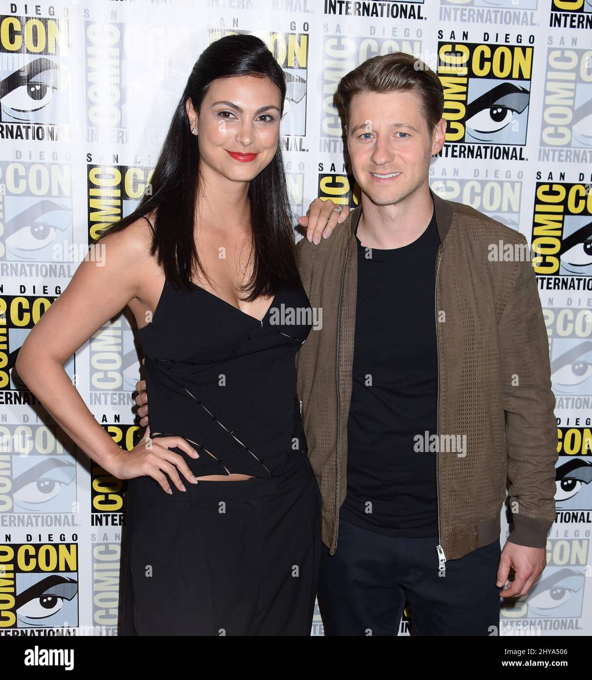 Morena Baccarin and Benjamin McKenzie attending FOX's "Gotham" cast ...