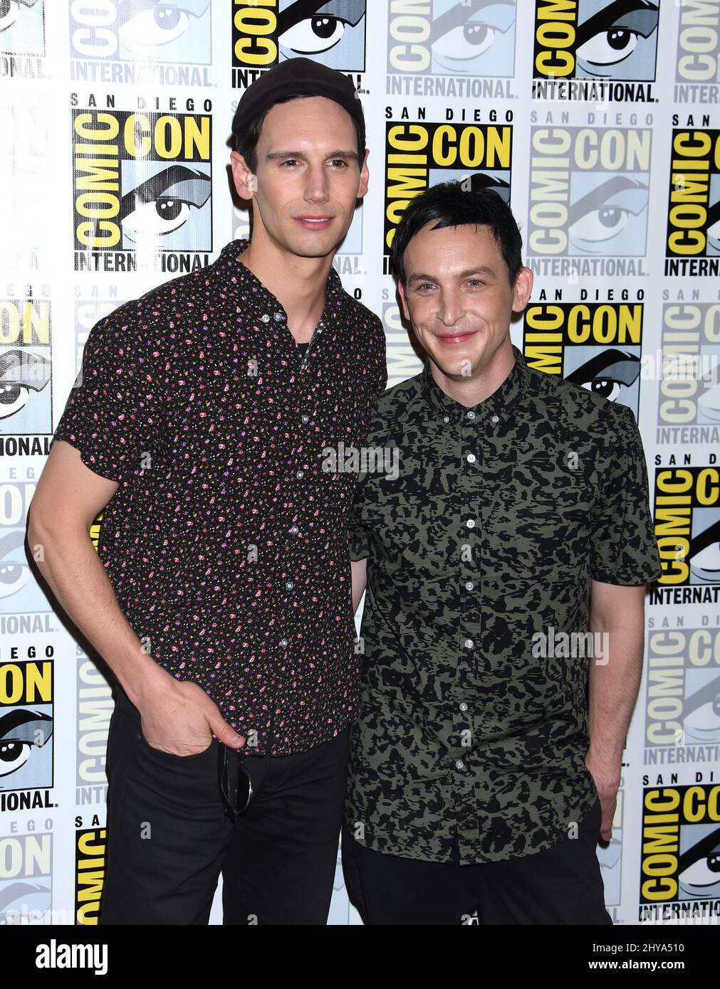 Cory Michael Smith and Robin Taylor attending FOX's "Gotham" cast event ...