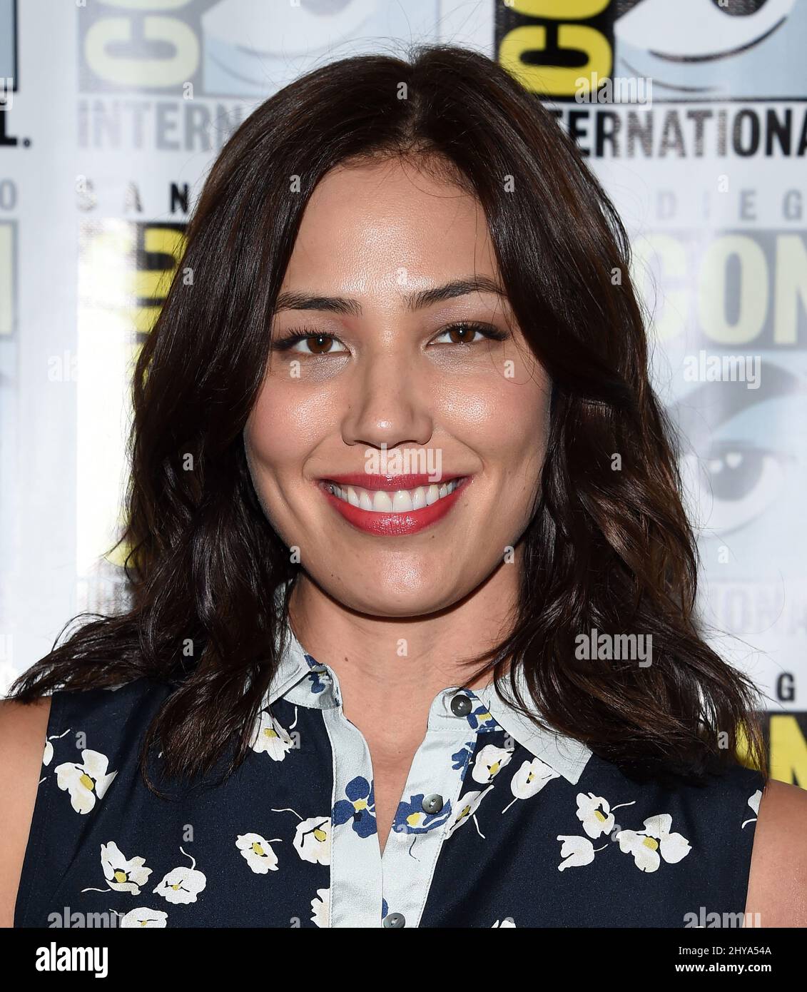 Michaela Conlin attending FOX's "Bones" cast event at Comic-Con 2016 ...