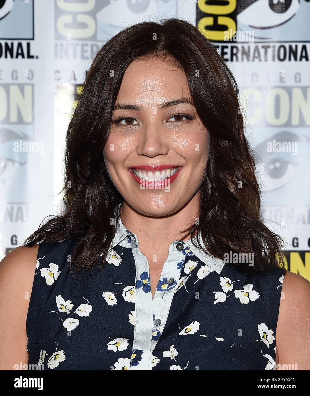 Michaela Conlin attending FOX's "Bones" cast event at Comic-Con 2016 ...