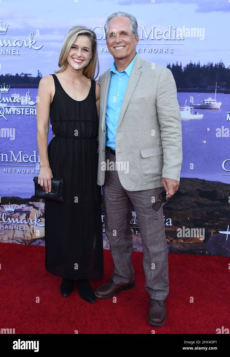 Gregory Harrison & Lily Harrison attending the Hallmark Channel Summer ...