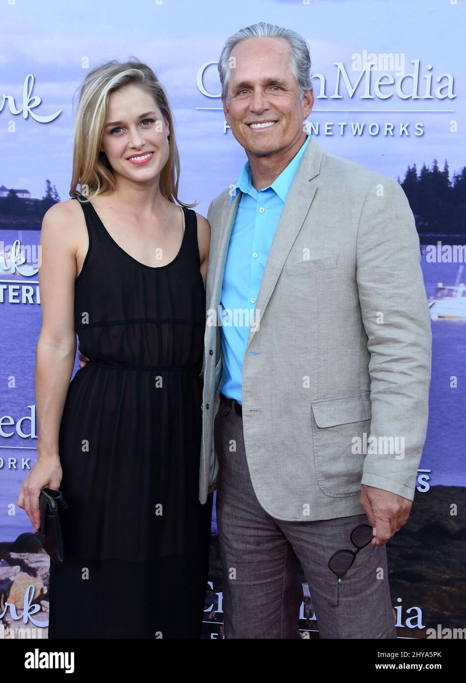 Gregory Harrison & Lily Harrison attending the Hallmark Channel Summer ...