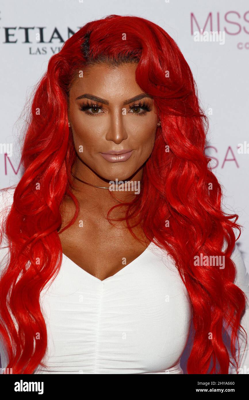 Eva Marie during The 2016 MISS TEEN USA Red Carpet, The Venetian ...