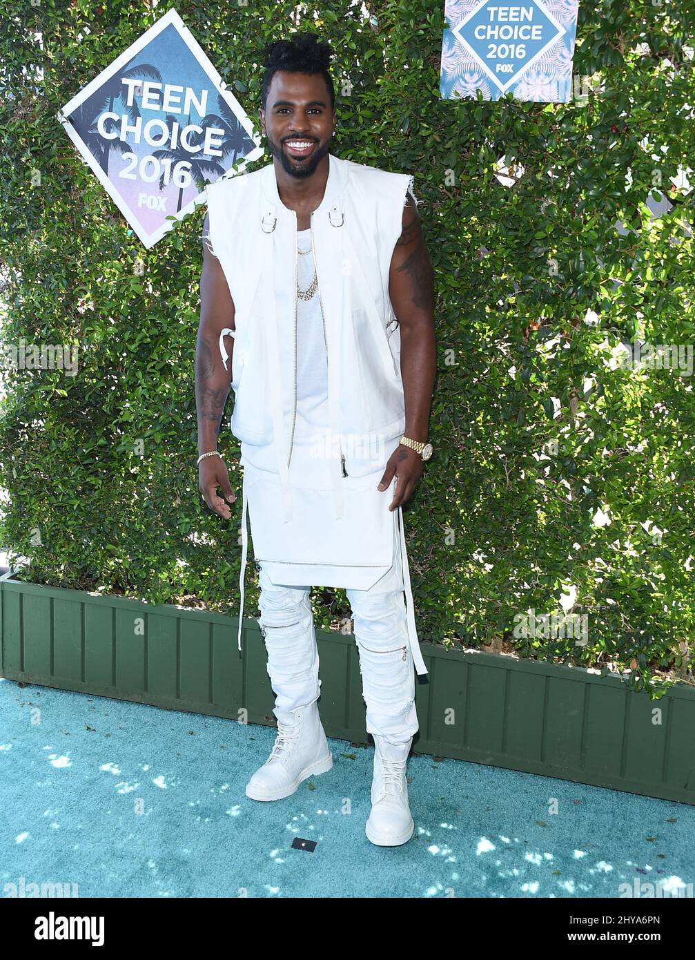 Jason Derulo attending the Teen Choice Awards 2016 held at the Forum ...