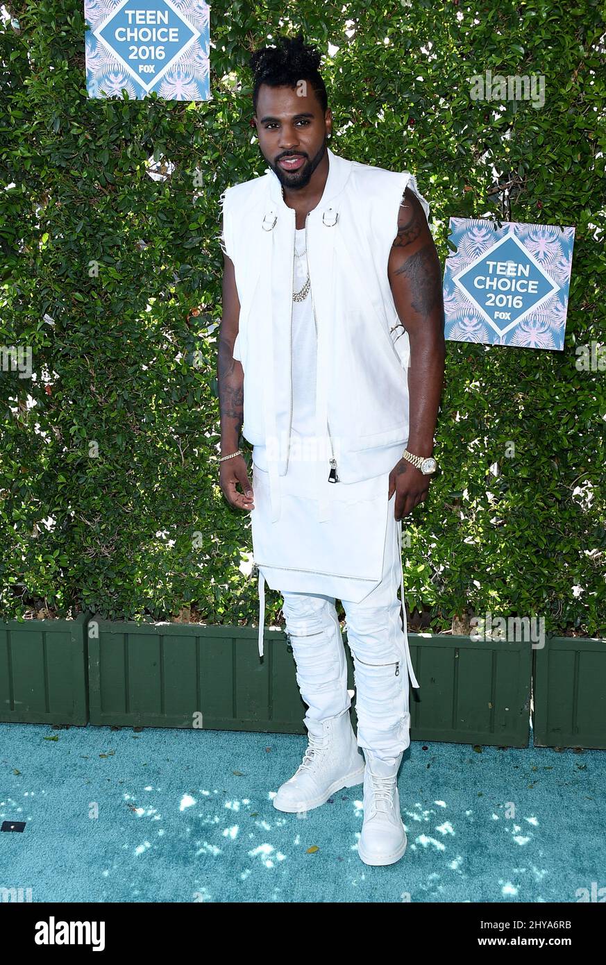 Jason Derulo attending the Teen Choice Awards 2016 held at the Forum ...
