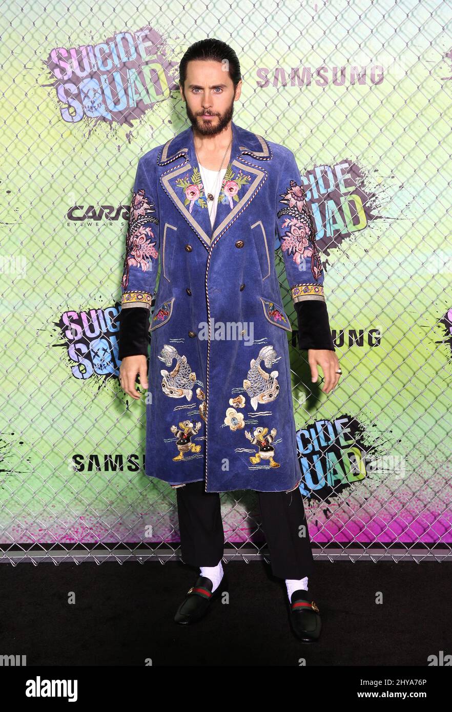 Jared Leto attending the 'Suicide Squad' World Premiere held at The ...