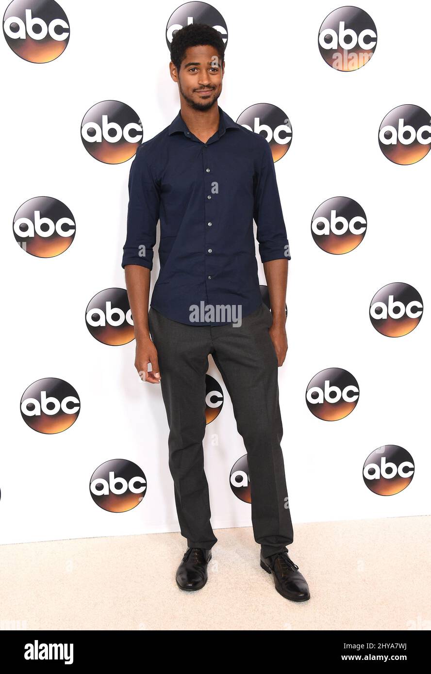 Alfred Enoch attending the Disney ABC TCA Summer Press Tour 2016 held ...