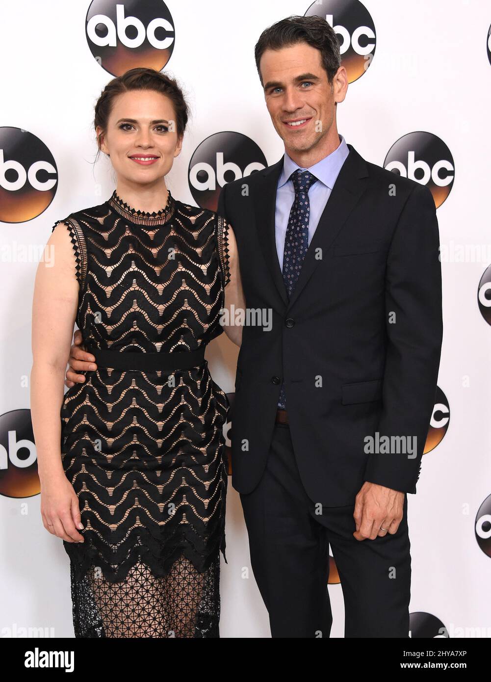 Hayley Atwell & Eddie Cahill attending the Disney ABC TCA Summer Press ...