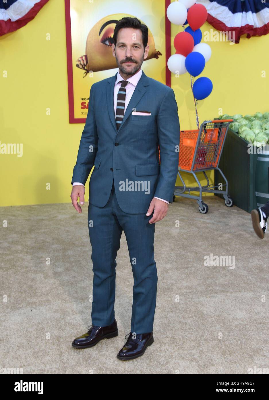 Paul rudd sausage party world premiere los angeles hi-res stock ...