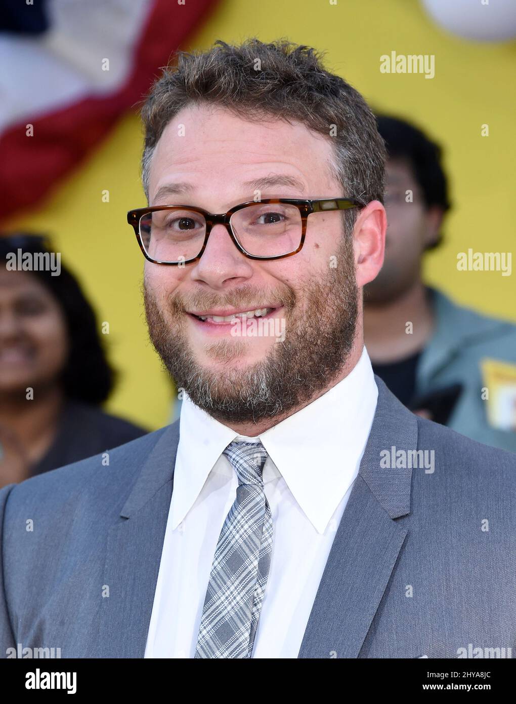 Seth Rogen attending the Sausage Party world premiere held at the ...